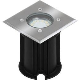 Smartwares® Smartwares RANEX 01.586.20 Außeneinbauleuchte GU10 LED 3 W Silber