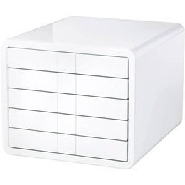 HAN Schubladenbox i-BOX 1551-12 Weiß DIN A4, DIN C4 Anzahl der Schubfächer: 5