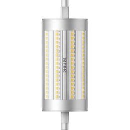 Philips Lighting 77401100 LED EEK D (A - G) Stabform 17.5 W = 150 W Warmweiß (Ø x L) 4.2 cm x 11.8 cm dimmbar 1 St.