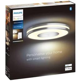 Philips Lighting Hue LED-Deckenstrahler 871951434111100 Hue White Amb. Being Deckenleuchte silber 2400lm inkl. Dimmschalter LED fest eingebaut 22.5 W