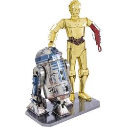 Metal Earth Star Wars Set C-3PO + R2D2 Metallbausatz