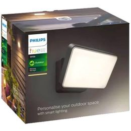 Philips Lighting Hue LED-Außenstrahler 871951438276300 Hue White Welcome Flutlicht schwarz 2300lm LED fest eingebaut 20.5 W Warmweiß