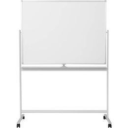 SpeaKa Professional Whiteboard SP-WB-312 (B x H) 1200 mm x 800 mm Weiß Querformat, Beide Seiten nutzbar, Inkl. Rollensatz, Inkl. Ablageschale