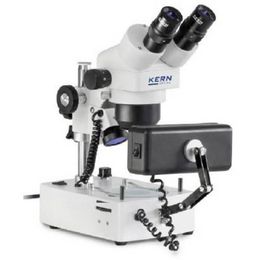 Kern OZG 493 Stereo-Zoom Mikroskop Binokular 36 x Durchlicht, Auflicht