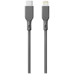 Gp Batteries USB-Ladekabel USB 2.0 USB-C® Stecker, Apple Lightning Stecker 1.00 m Grau GPCBCL1PGYUSB221