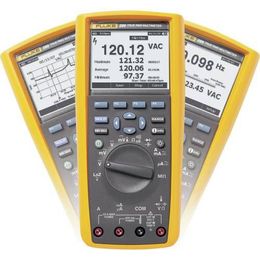 Fluke 289/EUR Hand-Multimeter kalibriert (DAkkS-akkreditiertes Labor) digital Grafik-Display, Datenlogger CAT III 1000 V, CAT IV 600 V Anzeige (Counts): 50000