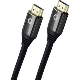 Oehlbach HDMI Anschlusskabel HDMI-A Stecker, HDMI-A Stecker 1.50 m Schwarz D1C92492 Ultra HD (8K) HDMI-Kabel