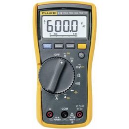 Fluke 115 Hand-Multimeter kalibriert (DAkkS-akkreditiertes Labor) digital CAT III 600 V Anzeige (Counts): 6000