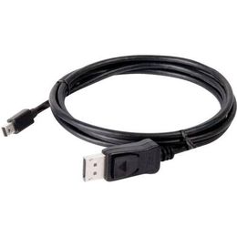 Club3D Mini-DisplayPort / DisplayPort Adapterkabel Mini DisplayPort Stecker, DisplayPort Stecker 2.00 m Schwarz CAC-1115 Ultra HD (8K) DisplayPort-Kabel