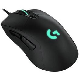 Logitech Gaming G403 Hero Maus USB Optisch Schwarz 6 Tasten 25000 dpi Beleuchtet, Gewichts-Tuning