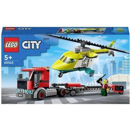 Lego City 60343 LEGO® CITY Hubschrauber Transporter