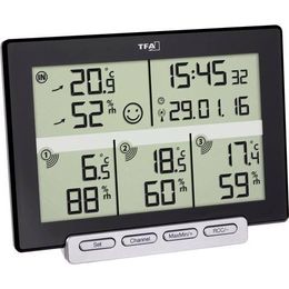 Tfa Dostmann Multi-Sens Funk-Thermo-/Hygrometer Schwarz