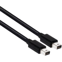Club3D Mini-DisplayPort Anschlusskabel Mini DisplayPort Stecker, Mini DisplayPort Stecker 2.00 m Schwarz CAC-1164 Ultra HD (8K) DisplayPort-Kabel