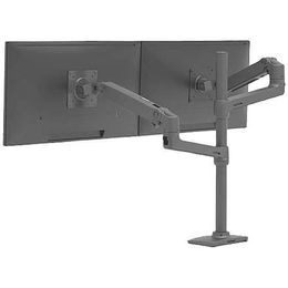 Ergotron LX Dual Arm Stacking Tall Desk Mount 2fach Monitor-Tischhalterung 38,1 cm (15) - 101,6 cm (40) Schwarz Höhenverstellbar, Drehbar, Neigbar, Schwenkbar