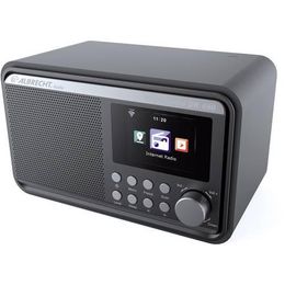 Albrecht DR 490 Internet Tischradio UKW, Internet, DAB+ Internetradio Schwarz