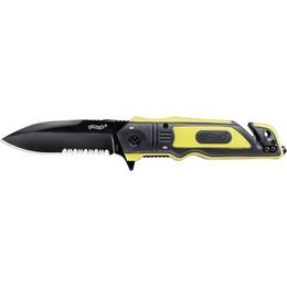 Walther 5.0729 Emergency Rescue Knife ERK fluoreszierend Rettungsmesser Glasbrecher, Gurtschneider (L x B x H) 118 x 40 x 20 mm 1 St.