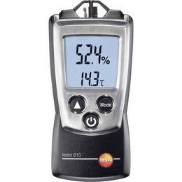 testo 610 Luftfeuchtemessgerät (Hygrometer) 0 % rF 100 % rF Taupunkt-/Schimmelwarnanzeige
