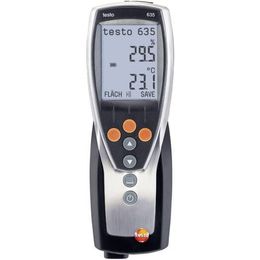 testo 635-1 Luftfeuchtemessgerät (Hygrometer) kalibriert (DAkkS-akkreditiertes Labor) 0 % rF 100 % rF