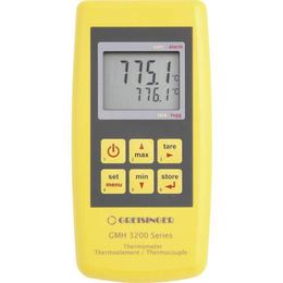 Greisinger GMH3221 Temperatur-Messgerät kalibriert (ISO) -200 - +1372 °C Kontaktmessung