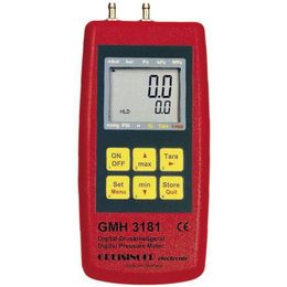 Greisinger GMH 3181-07 Druck-Messgerät kalibriert (ISO) Luftdruck, Nicht aggressive Gase, Korrosive Gase -0.01 - 0.350 bar