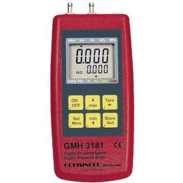 Greisinger GMH 3181-13 Druck-Messgerät kalibriert (DAkkS-akkreditiertes Labor) Luftdruck, Nicht aggressive Gase, Korrosive Gase -0.1 - 2 bar