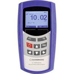 Greisinger G7500 Kombi-Messgerät pH-Wert, Redox (ORP), Temperatur, O2-Sättigung, O2-Konzentration, Leitfähigkeit