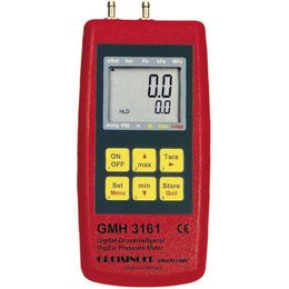 Greisinger GMH 3161-07 Druck-Messgerät kalibriert (ISO) Luftdruck, Nicht aggressive Gase, Korrosive Gase -0.01 - 0.350 bar