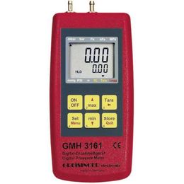 Greisinger GMH 3161-01 Druck-Messgerät kalibriert (ISO) Luftdruck, Nicht aggressive Gase, Korrosive Gase -0.001 - 0.025 bar