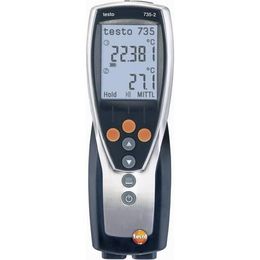 testo 735-2 Temperatur-Messgerät kalibriert (ISO) -200 - +1370 °C Fühler-Typ K, Pt100