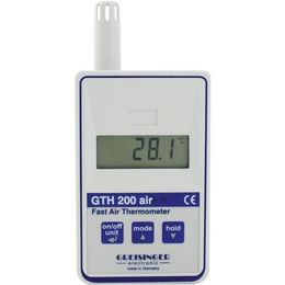 Greisinger GTH 200 AIR Temperatur-Messgerät kalibriert (ISO) -20 - +70 °C Fühler-Typ Pt1000