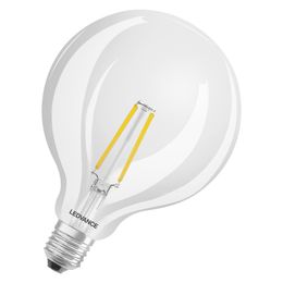 LEDVANCE SMART+ WiFi 5,5-W-LED-Lampe GLOBE125, E27, 806 lm, warmweiß, 2700 K, dimmbar, Alexa, App