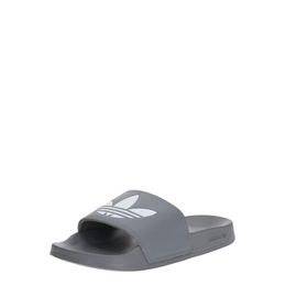 adidas originals Pantolette 'Adilette Lite' Damen Größe 39/39.5 grau / weiß