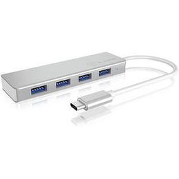 RaidSonic ICY BOX® RaidSonic ICY BOX® USB-Hub IB-HUB1425-C3 4-fach silber