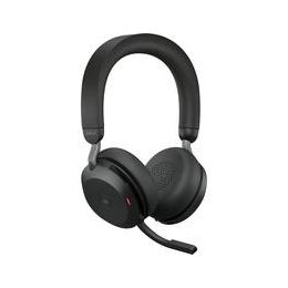 Jabra Evolve2 75, Headset schwarz, Link380c, MS