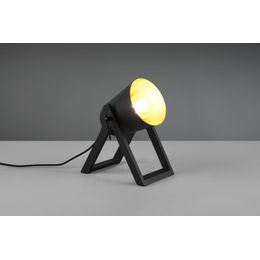 REALITY Marc Tischleuchte Schwarz-Gold, 1-flammig