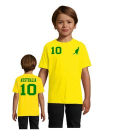 Blondie & Brownie Blondie & Brownie T-Shirt Kinder Australien Sport Trikot Fußball Weltmeister Meister WM