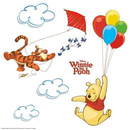 Fensteraufkleber Winnie Pooh - Pooh & Tigger Set
