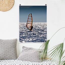 Poster Muster & Texturen Surfing free