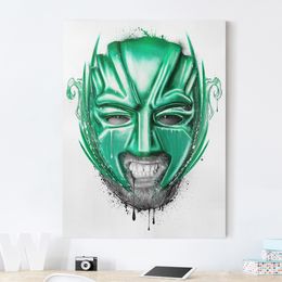 Bilderwelten Leinwandbild originell modern Kunstdruck Leinwanddruck - Artists 4 Viva con Agua - Marsimoto - Strassenkoeter - Viva con Agua - Wandbild XXL