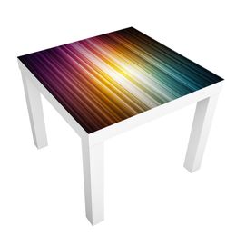 Möbelfolie für IKEA Lack Rainbow Light
