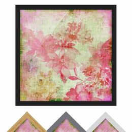 Blumen Bild mit Rahmen Forgotten Beauties II