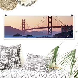 Bilderwelten Panorama Poster San Francisco Romance
