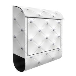 Briefkasten Diamant Weiß Luxus