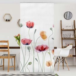 Raumteiler Klatschmohn Party