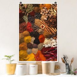 Poster Küche Exotische Gewürze