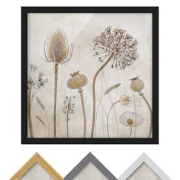 Blumen Bild mit Rahmen Growing Old