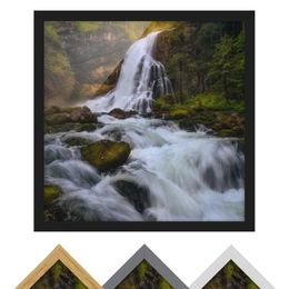 Natur & Landschaft Bild mit Rahmen Fr&uuml;hjahrsflut
