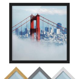 Architektur & Skyline Bild mit Rahmen Good Morning San Francisco!