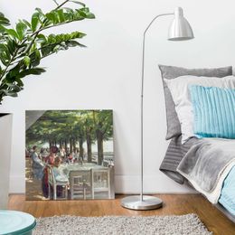 Glasbild Max Liebermann - Terrasse des Restaurants Jacob