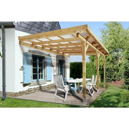 Weka Terrassen&uuml;berdachung 671 -versch. Ausf&uuml;hrungen